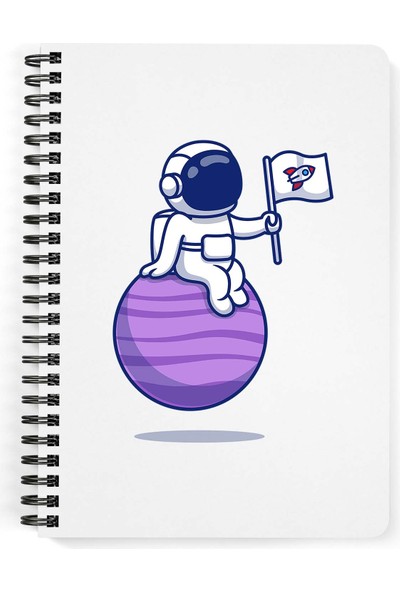 Hero Tasarım World Flag Baskılı Ahşap Kapaklı Defter 15X20 cm DFT1845