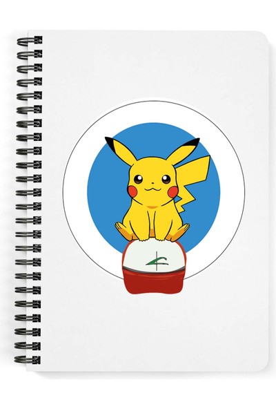 Pikachu Baskılı Ahşap Kapaklı Defter 15X20 cm DFT1119 Pikachu Baskılı Ahşap Kapaklı Defter 15X20 cm DFT1119