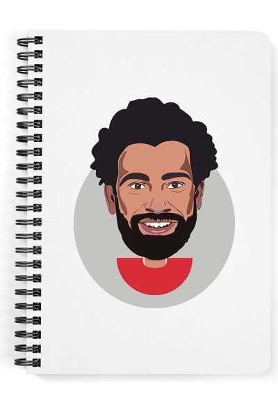 Muhammet Salah Baskılı Ahşap Kapaklı Defter 15X20 cm DFT1176 Muhammet Salah Baskılı Ahşap Kapaklı Defter 15X20 cm DFT1176
