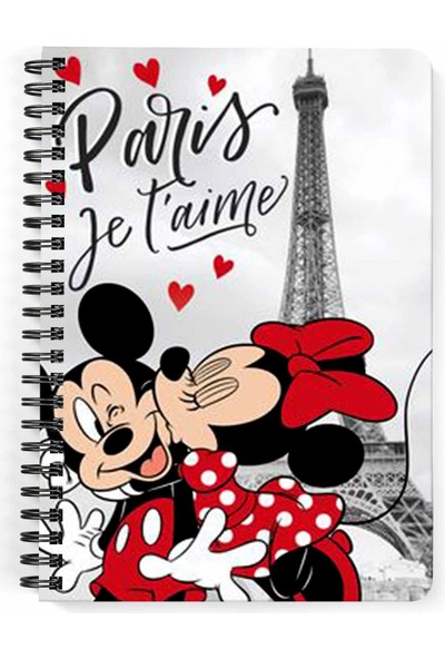 Hero Tasarım Mickey Mouse Baskılı Ahşap Kapaklı Defter 15X20 cm DFT3731 Hero Tasarım Mickey Mouse Baskılı Ahşap Kapaklı Defter 15X20 cm DFT3731