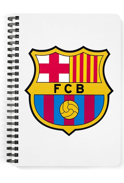 Hero Tasarım Barcelona Baskılı Ahşap Kapaklı Defter 15X20 cm DFT1268
