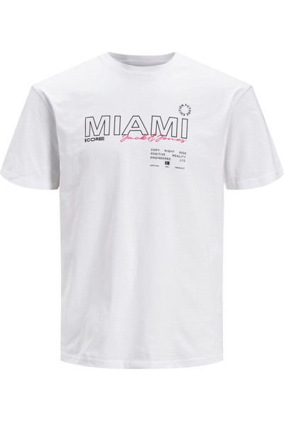 Jack & Jones Erkek Bisiklet Yaka Tişört 12205417