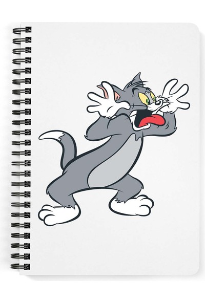 Hero Tasarım Tom Baskılı Ahşap Kapaklı Defter 15X20 cm DFT6243