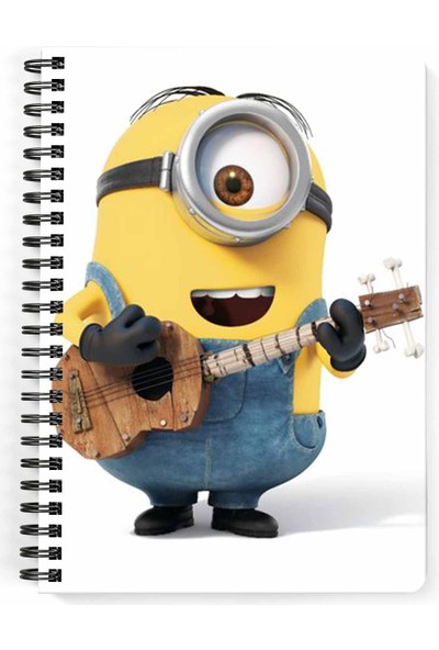 Minyon Baskılı Ahşap Kapaklı Defter 15X20 cm DFT3401