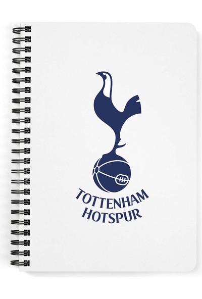 Tottenham Hotspur Baskılı Ahşap Kapaklı Defter 15X20 cm DFT1273