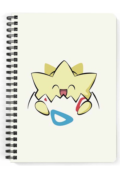Pokemon Baskılı Ahşap Kapaklı Defter 15X20 cm DFT4847