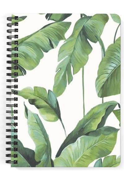 Hero Tasarım Doğa Baskılı Ahşap Kapaklı Defter 15X20 cm DFT3456