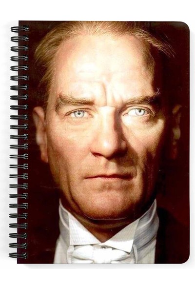 Atatürk Baskılı Ahşap Kapaklı Defter 15X20 cm DFT3537 Atatürk Baskılı Ahşap Kapaklı Defter 15X20 cm DFT3537