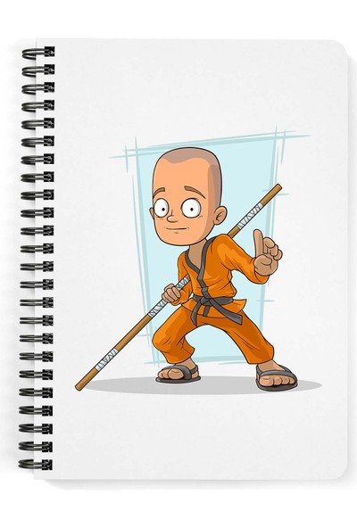 Karate Baskılı Ahşap Kapaklı Defter 15X20 cm DFT1340 Karate Baskılı Ahşap Kapaklı Defter 15X20 cm DFT1340