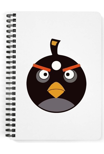 Angry Birds Baskılı Ahşap Kapaklı Defter 15X20 cm DFT6892 Angry Birds Baskılı Ahşap Kapaklı Defter 15X20 cm DFT6892