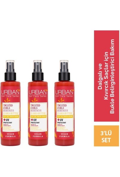 Urban Care Hibiscus & Shea Butter Sıvı Krem 3'lü Set Urban Care Hibiscus & Shea Butter Sıvı Krem 3'lü Set