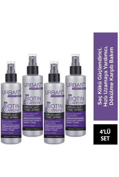 Urban Care Expert Tonik 4'lü Set