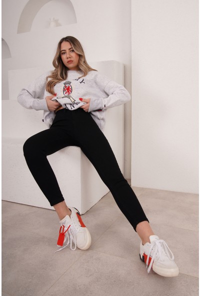 Senin Olsun Siyah Dar Paça Pantolon Senin Olsun Siyah Dar Paça Pantolon