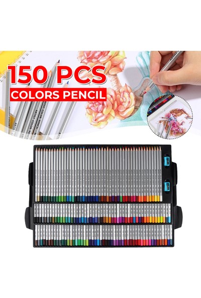 Shun 150 Renkli Kalemler Yağ Bazlı Benzersiz Renkler Çocuklar Için Premium Sınıf Sanat Okulu Öğrencileri Profesyonel Shun 150 Renkli Kalemler Yağ Bazlı Benzersiz Renkler Çocuklar Için Premium Sınıf Sanat Okulu Öğrencileri Profesyonel