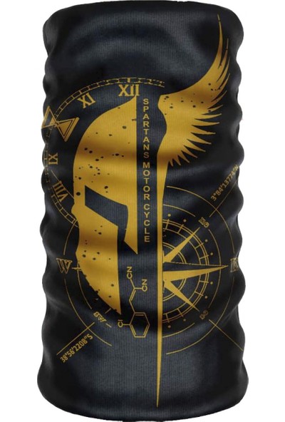 Bebo Store Extreme Sporlar ve Motorsiklet Kullanıcılarına Özel Motocycle, Desenli Boyunluk / Bandana / Balaklava