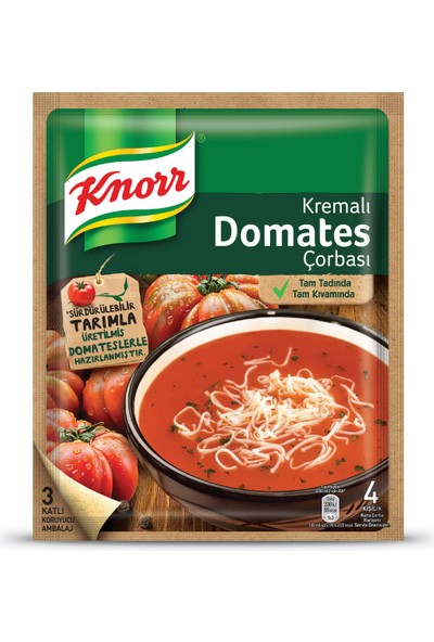Knorr Çorba Kremalı Domates x 12'li