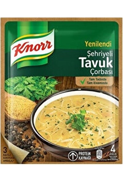 Knorr Çorba Şehriyeli Tavuk x 12'li Knorr Çorba Şehriyeli Tavuk x 12'li
