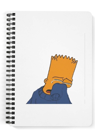 Hero Tasarım Simpson Baskılı Ahşap Kapaklı Defter 15X20 cm DFT329 Hero Tasarım Simpson Baskılı Ahşap Kapaklı Defter 15X20 cm DFT329