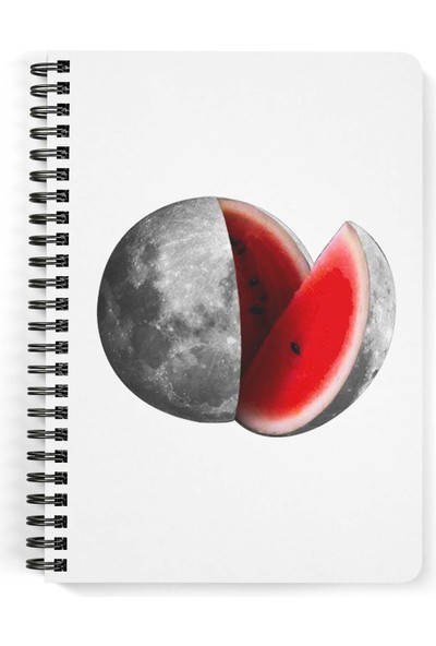 Hero Tasarım Dünya Baskılı Ahşap Kapaklı Defter 15X20 cm DFT262