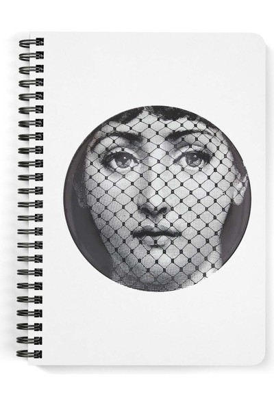 Hero Tasarım Mozaik Kadın Baskılı Ahşap Kapaklı Defter 15X20 cm DFT295 Hero Tasarım Mozaik Kadın Baskılı Ahşap Kapaklı Defter 15X20 cm DFT295