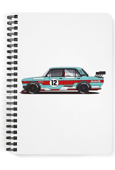 Murat 131 Baskılı Ahşap Kapaklı Defter 15X20 cm DFT6666