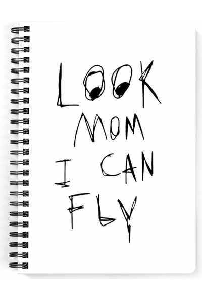 Hero Tasarım Fly Baskılı Ahşap Kapaklı Defter 15X20 cm DFT3433