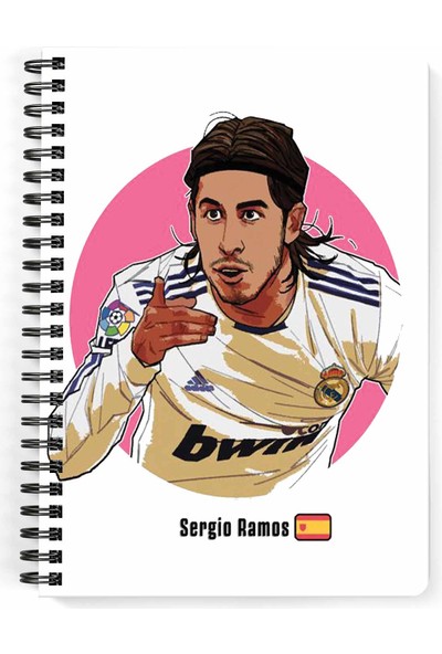Sergio Ramos Baskılı Ahşap Kapaklı Defter 15X20 cm DFT4554 Sergio Ramos Baskılı Ahşap Kapaklı Defter 15X20 cm DFT4554