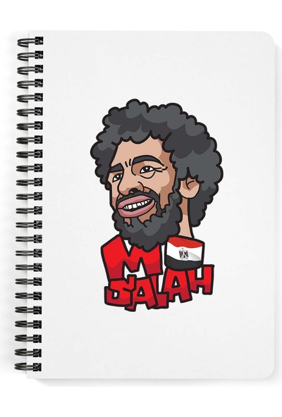 Hero Tasarım Muhammet Salah Baskılı Ahşap Kapaklı Defter 15X20 cm DFT1227 Hero Tasarım Muhammet Salah Baskılı Ahşap Kapaklı Defter 15X20 cm DFT1227