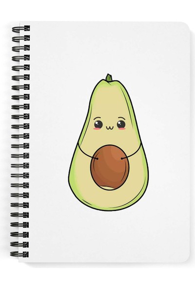 Hero Tasarım Avodako Baskılı Ahşap Kapaklı Defter 15X20 cm DFT6587