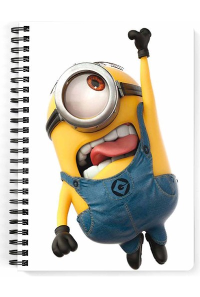 Hero Tasarım Minyon Baskılı Ahşap Kapaklı Defter 15X20 cm DFT3402