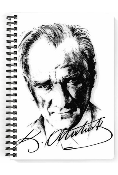 Hero Tasarım Atatürk Baskılı Ahşap Kapaklı Defter 15X20 cm DFT3776 Hero Tasarım Atatürk Baskılı Ahşap Kapaklı Defter 15X20 cm DFT3776