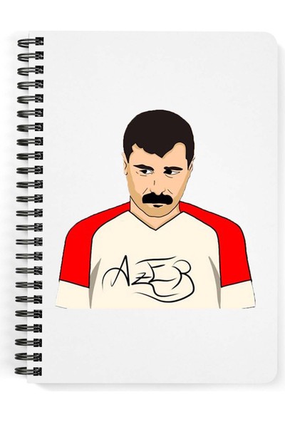 Hero Tasarım Azer Bülbül Baskılı Ahşap Kapaklı Defter 15X20 cm DFT6739 Hero Tasarım Azer Bülbül Baskılı Ahşap Kapaklı Defter 15X20 cm DFT6739