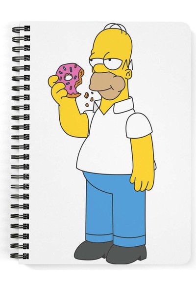 Simpsons Baskılı Ahşap Kapaklı Defter 15X20 cm DFT2388 Simpsons Baskılı Ahşap Kapaklı Defter 15X20 cm DFT2388