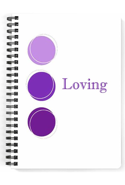 Loving Baskılı Ahşap Kapaklı Defter 15X20 cm DFT3608 Loving Baskılı Ahşap Kapaklı Defter 15X20 cm DFT3608