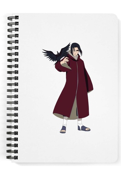 Hero Tasarım Anime Baskılı Ahşap Kapaklı Defter 15X20 cm DFT6214