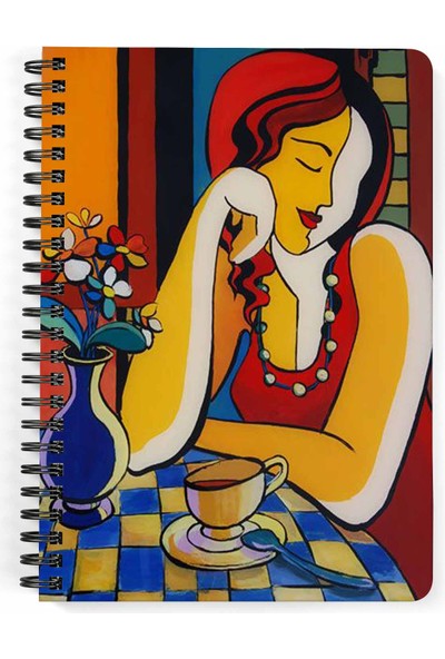 Marjinal Baskılı Ahşap Kapaklı Defter 15X20 cm DFT3480 Marjinal Baskılı Ahşap Kapaklı Defter 15X20 cm DFT3480