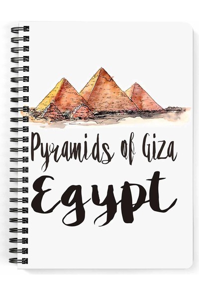 Mısır Baskılı Ahşap Kapaklı Defter 15X20 cm DFT3549 Mısır Baskılı Ahşap Kapaklı Defter 15X20 cm DFT3549