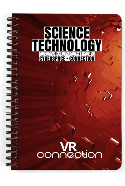 Science Technology Baskılı Ahşap Kapaklı Defter 15X20 cm DFT5140 Science Technology Baskılı Ahşap Kapaklı Defter 15X20 cm DFT5140