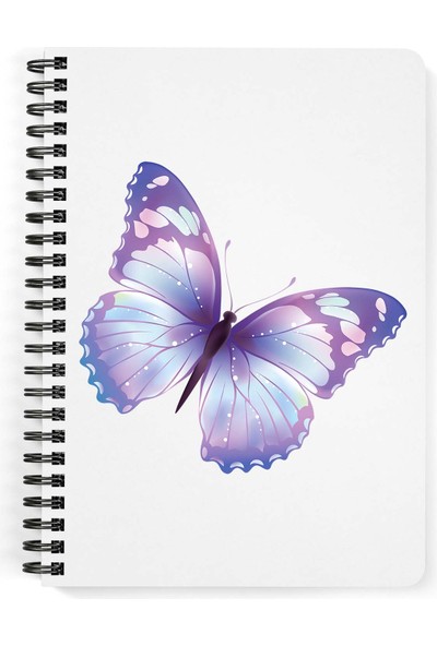 Kelebek Baskılı Ahşap Kapaklı Defter 15X20 cm DFT6396 Kelebek Baskılı Ahşap Kapaklı Defter 15X20 cm DFT6396