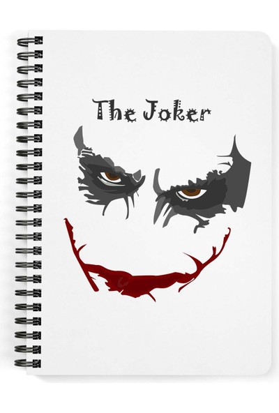 Joker Baskılı Ahşap Kapaklı Defter 15X20 cm DFT1041
