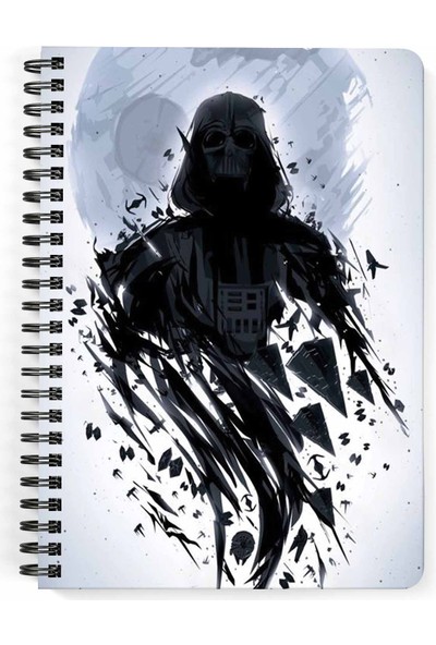 Hero Tasarım Star Wars Baskılı Ahşap Kapaklı Defter 15X20 cm DFT4777