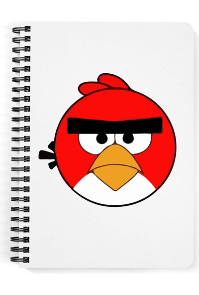 Angry Birds Baskılı Ahşap Kapaklı Defter 15X20 cm DFT6889 Angry Birds Baskılı Ahşap Kapaklı Defter 15X20 cm DFT6889