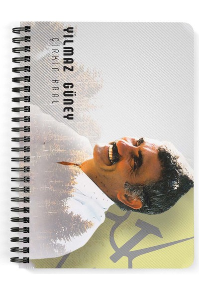 Yılmaz Güney Baskılı Ahşap Kapaklı Defter 15X20 cm DFT2341