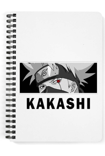 Kakashi Baskılı Ahşap Kapaklı Defter 15X20 cm DFT5978