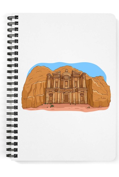 Efes Antik Kenti Baskılı Ahşap Kapaklı Defter 15X20 cm DFT2268 Efes Antik Kenti Baskılı Ahşap Kapaklı Defter 15X20 cm DFT2268