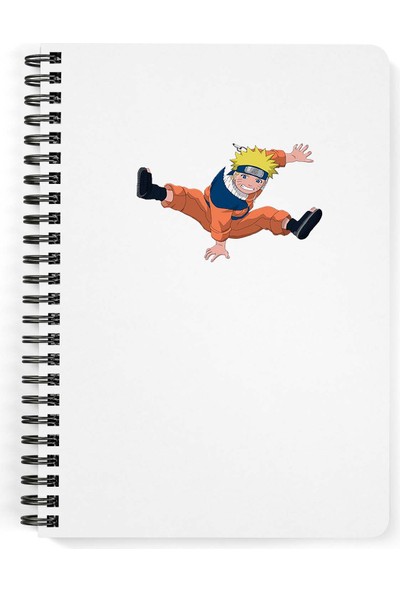 Naruto Baskılı Ahşap Kapaklı Defter 15X20 cm DFT6316