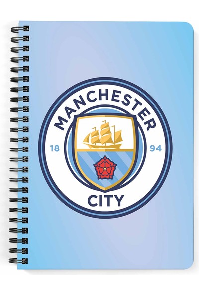 Manchester City Baskılı Ahşap Kapaklı Defter 15X20 cm DFT4395 Manchester City Baskılı Ahşap Kapaklı Defter 15X20 cm DFT4395