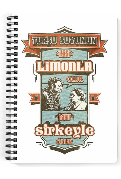 Turşu Suyu Baskılı Ahşap Kapaklı Defter 15X20 cm DFT4909 Turşu Suyu Baskılı Ahşap Kapaklı Defter 15X20 cm DFT4909