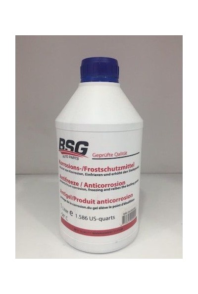 BSG Antifriz Mavi Organik -56 C 1 Lt BSG Antifriz Mavi Organik -56 C 1 Lt