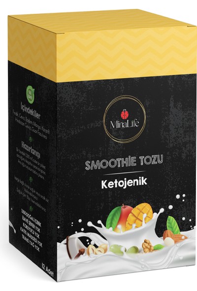 Mina Life Ketojenik-Smoothie Tozu Mina Life Ketojenik-Smoothie Tozu